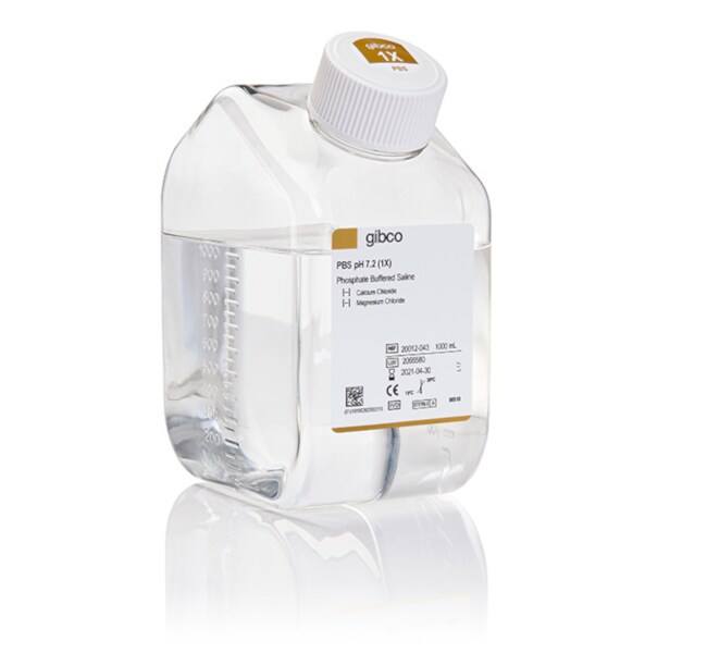 PBS，pH 7.2 1000 mL | Buy Online | Gibco™ | thermofisher.cn