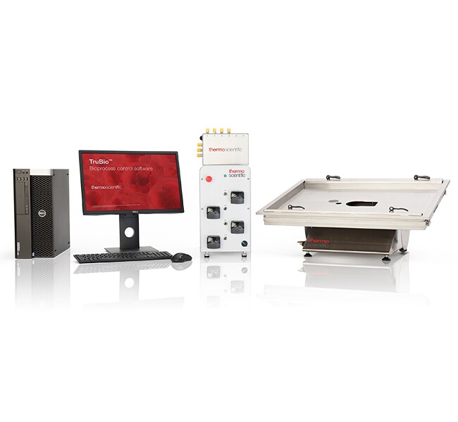 TruBio™ Discovery 自动化系统捆绑包、50 L HyPerforma 摇摆式生物反应器、称重传感器