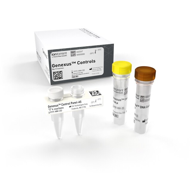 Genexus™ 对照品 1 个试剂盒 | Contact Us | Ion Torrent™ | thermofisher.cn