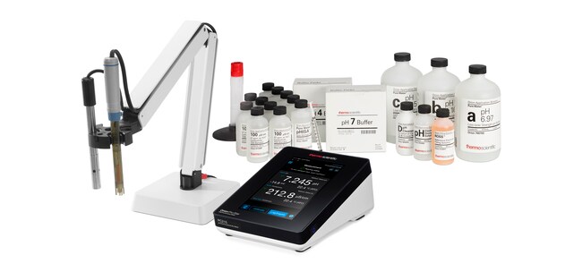 Orion™ Pro Star PC215 pH/ion and Conductivity Bench Meter with Stand PC215 Meter Pure Water Kit