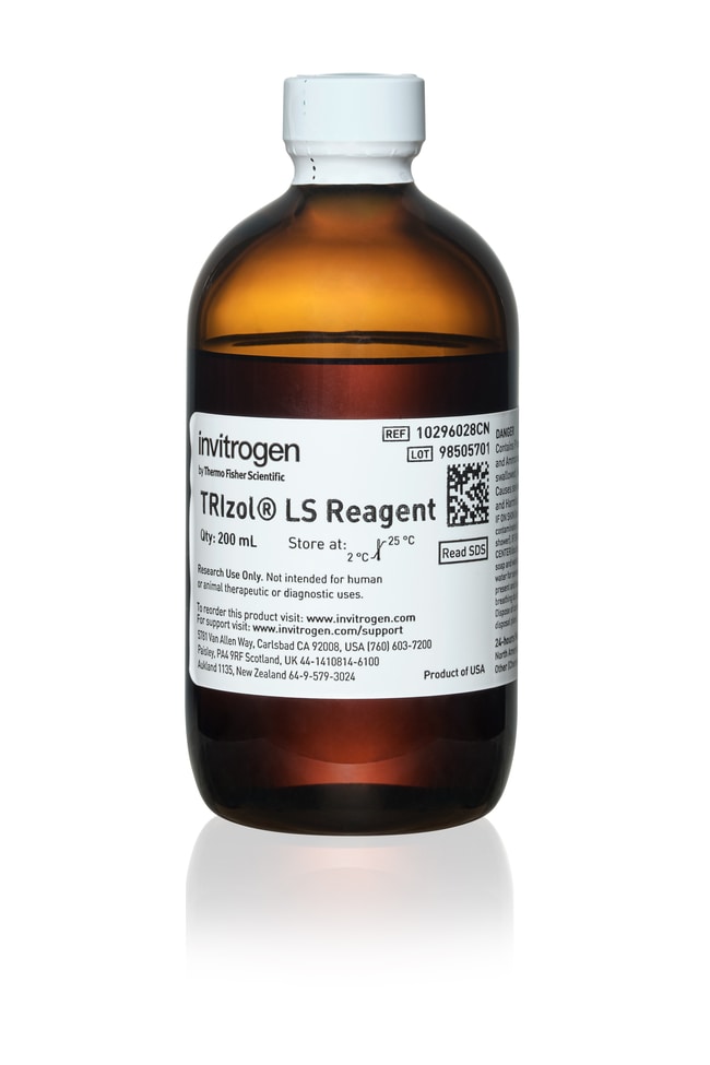 TRIzol™ LS 试剂 200 mL | Buy Online | Invitrogen™ | thermofisher.cn
