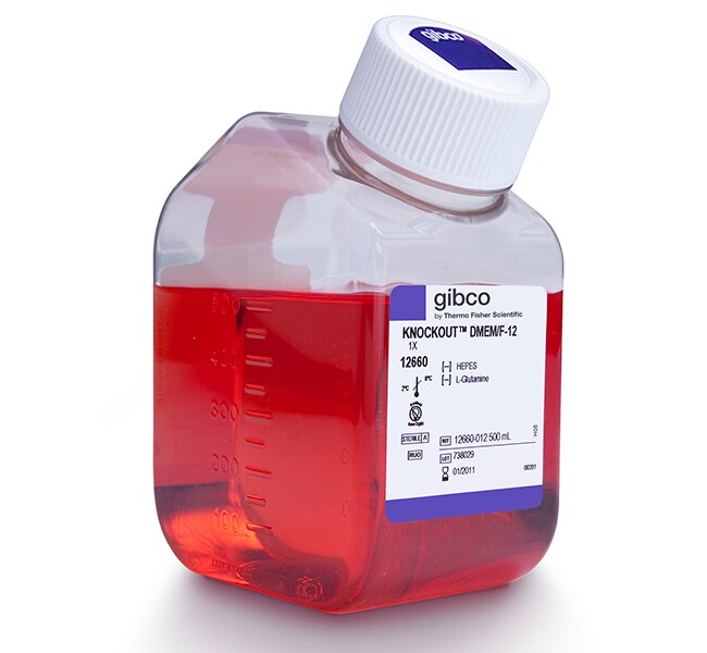 KnockOut™ DMEM/F-12 500 mL | Buy Online | Gibco™ | thermofisher.cn