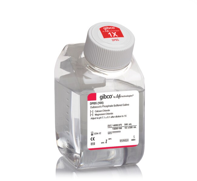 DPBS (10X)，无钙、无镁 500 mL | Buy Online | Gibco™ | thermofisher.cn