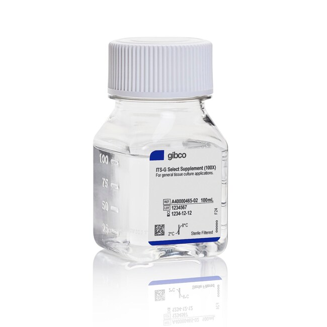 Insulin-Transferrin-Selenium (ITS-G) Select Supplement (100X) 100 mL | Buy Online | Gibco™