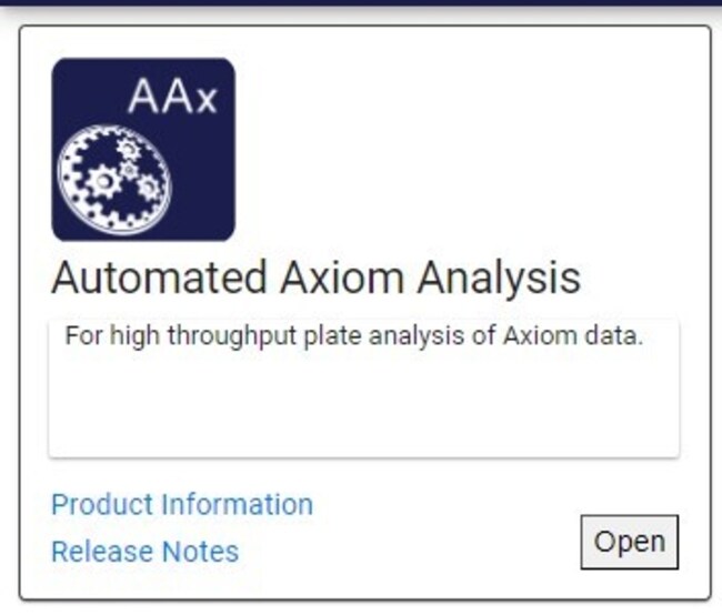 Axiom™ BloodGenomiX Reporter Software 768 Reports | Request for Quote