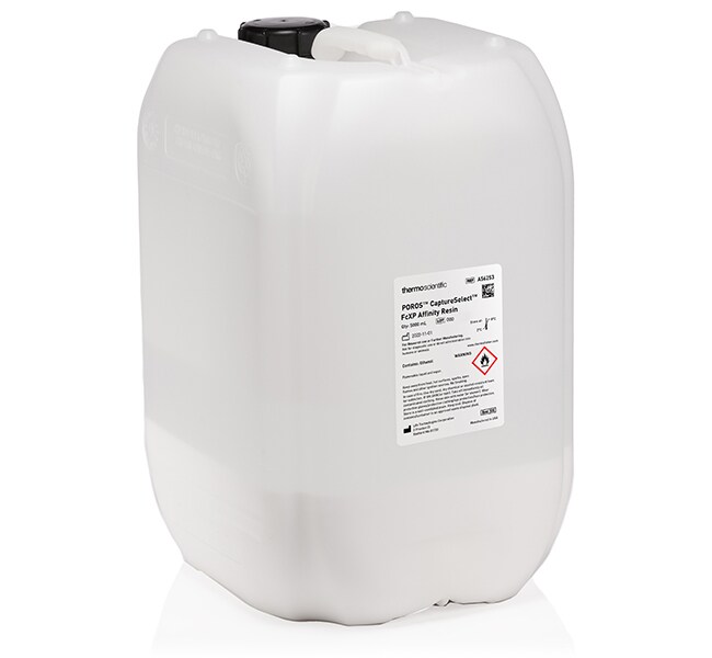 POROS™ CaptureSelect™ FcXP Affinity Resin 5 L | Contact Us | Thermo ...