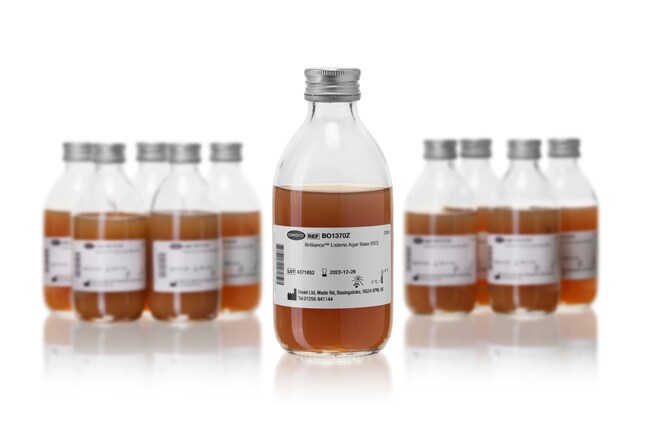 Thermo Scientific™ Oxoid™ Brilliance™ Listeria Agar (ISO) Bottle