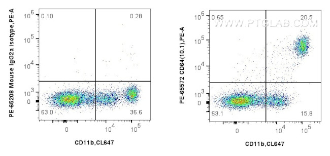 CD64 Recombinant Monoclonal Antibody (10.1), PE (PE-65572)