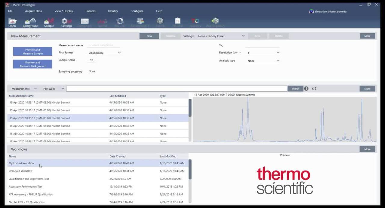 OMNIC Paradigm 软件培训 | Thermo Fisher Scientific - CN