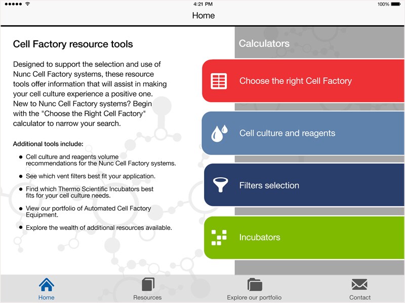 Cell Factory Resource Tool | Thermo Fisher Scientific - CN