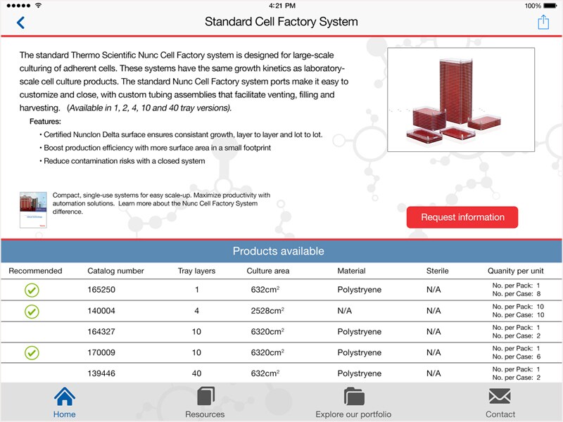Cell Factory Resource Tool | Thermo Fisher Scientific - CN