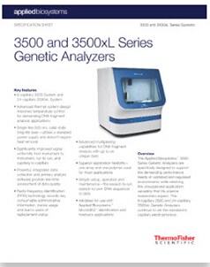 3500 Series Genetic Analyzers | Thermo Fisher Scientific - CN