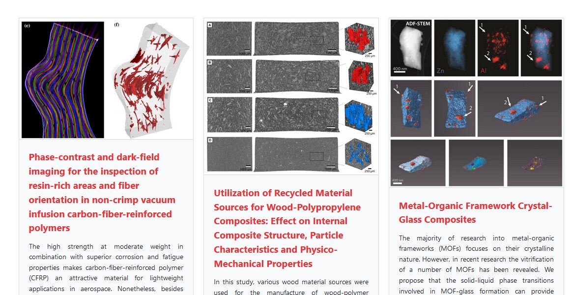 Avizo 软件用于复合材料、聚合物和纤维材料 | 赛默飞 | Thermo Fisher Scientific - CN