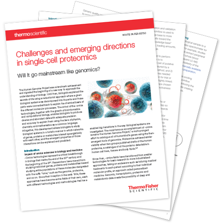 Challenges and Emerging Directions in Single-Cell Proteomics Will It Go ...