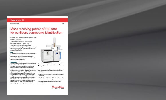 Orbitrap Exploris GC 240 质谱仪 | Thermo Fisher Scientific - CN