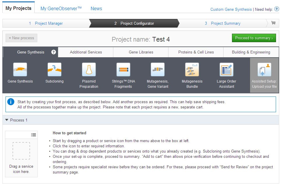 GeneArt 在线门户网站快速入门指南 | Thermo Fisher Scientific - CN