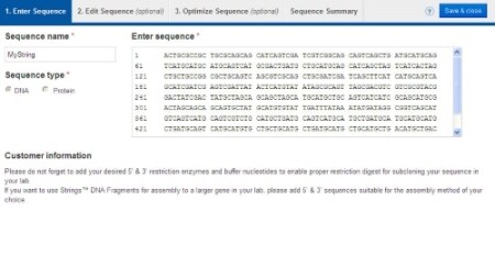 GeneArt 在线门户网站快速入门指南 | Thermo Fisher Scientific - CN
