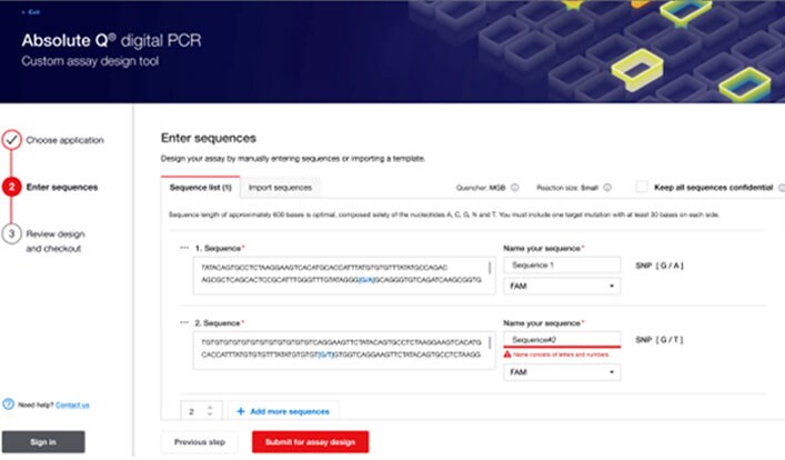 Absolute Q Custom Digital PCR Assays | Thermo Fisher Scientific - CN