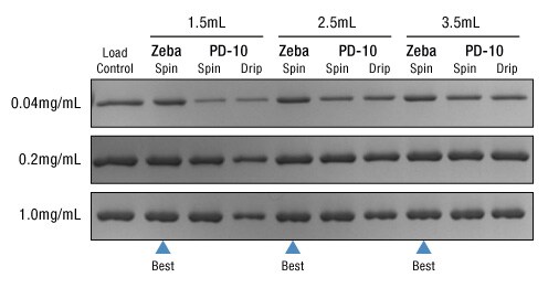 Benchmarking Experiments with Pierce Zeba Spin Desalting Columns ...